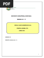 Amanyal'enyoka | PDF
