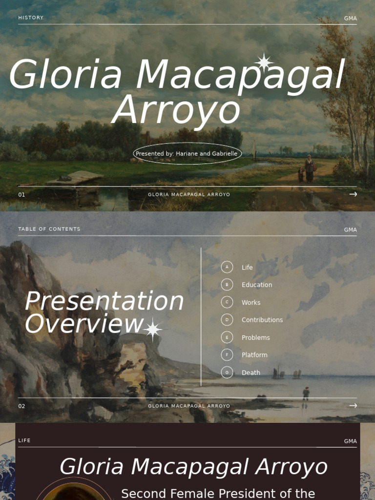 Gloria Macapagal Arroyo: Presidency Overview | PDF | Philippines ...