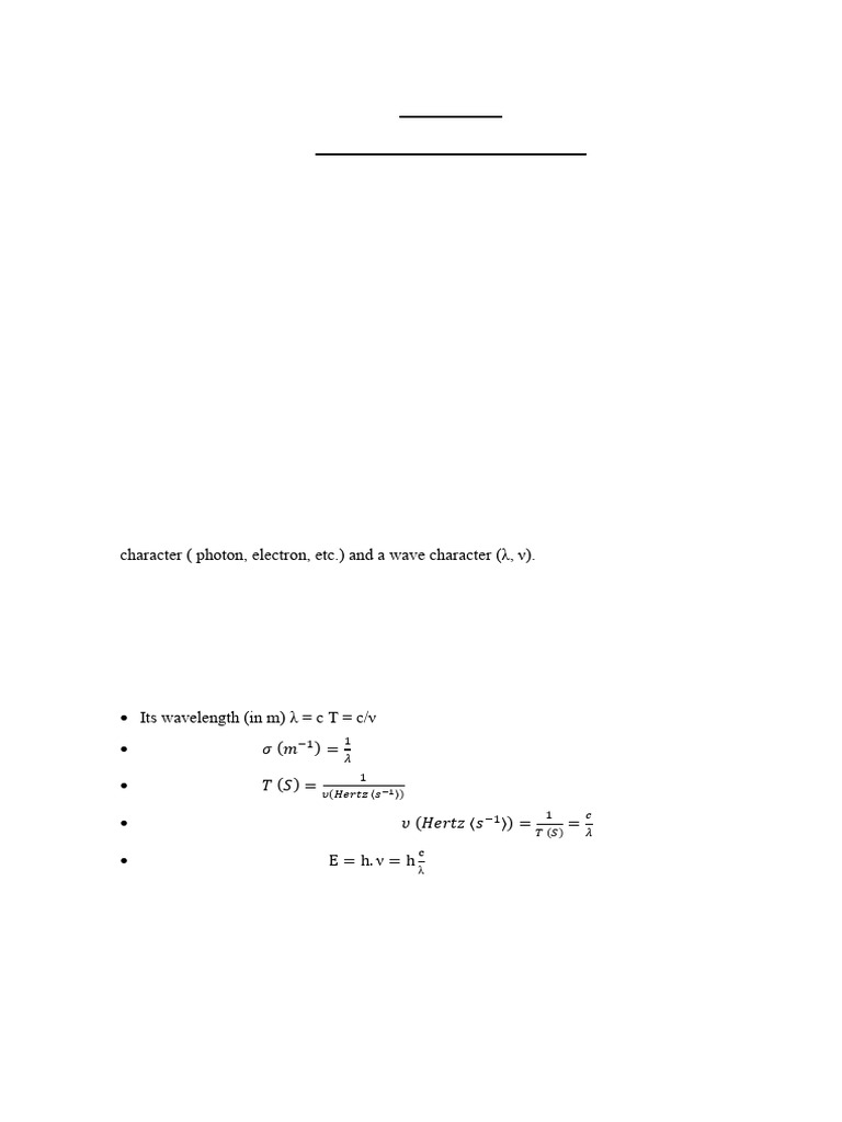 Chap 4 en | PDF | Photoelectric Effect | Electromagnetic Spectrum