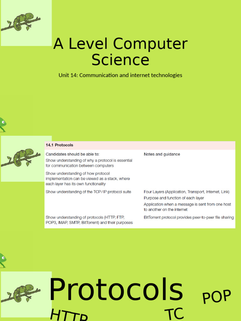 CIE ALevel CS Unit14 | PDF | Computer Network | Internet