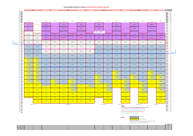 Compar Shop Drawing Schedule _Spillway16!12!24 | PDF