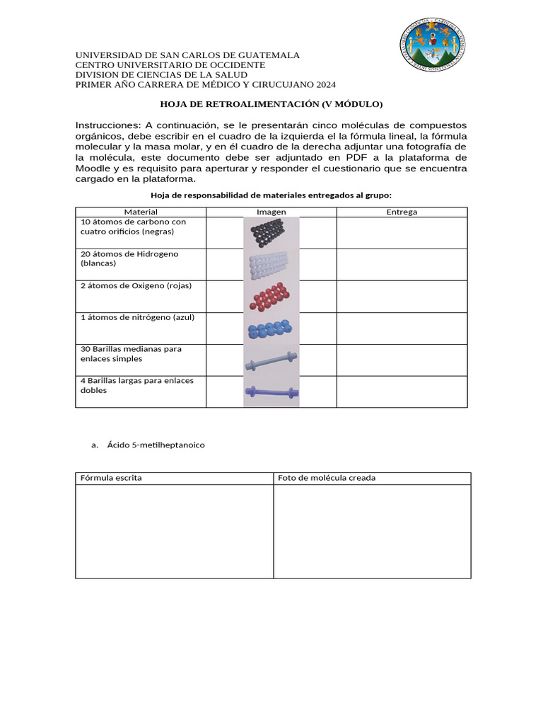 Hoja de Repaso Modulo 5 2024 | PDF