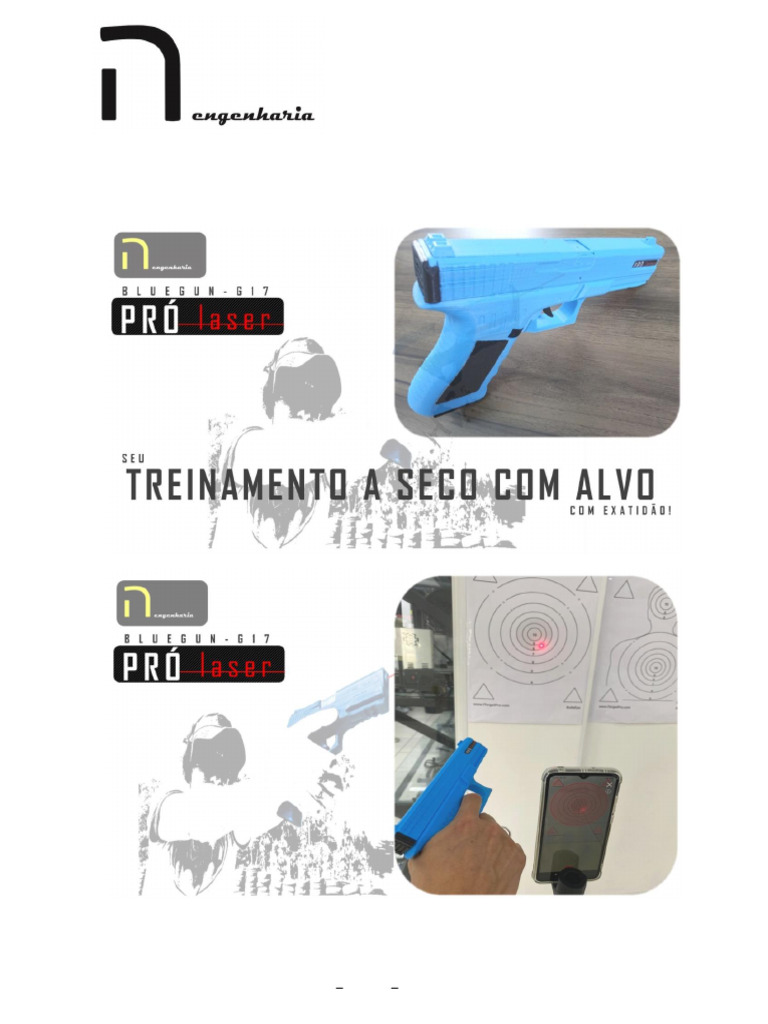 Pró Laser - Descritivo Técnico Simulacro Blue Gun g17 | PDF