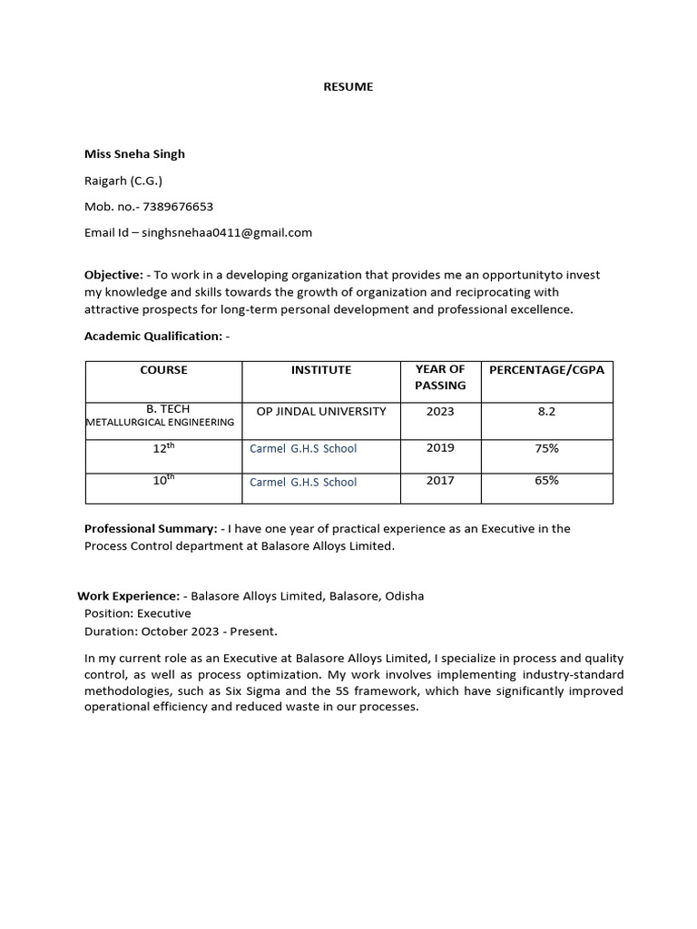 Document From Sneha Singh | PDF | Metallurgy | Business