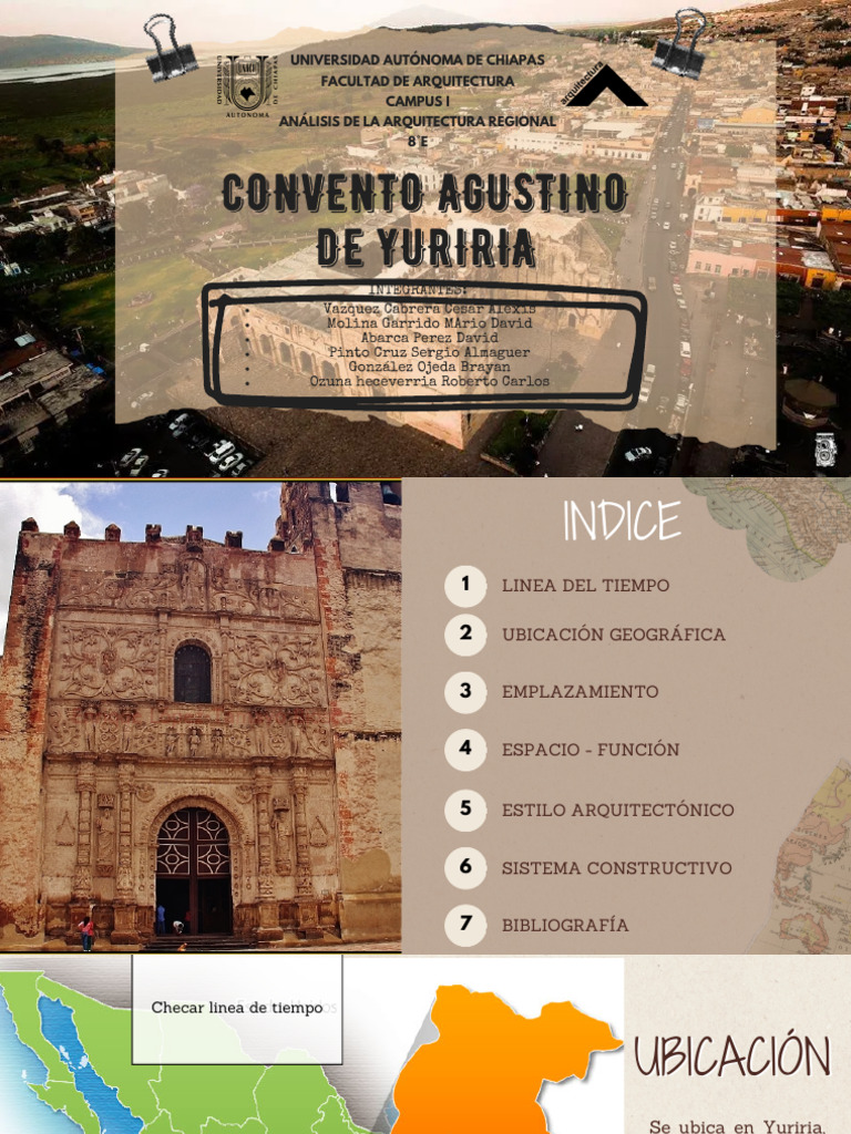 Análisis del Ex Convento Agustino Yuriria | PDF | Diseño arquitectonico ...