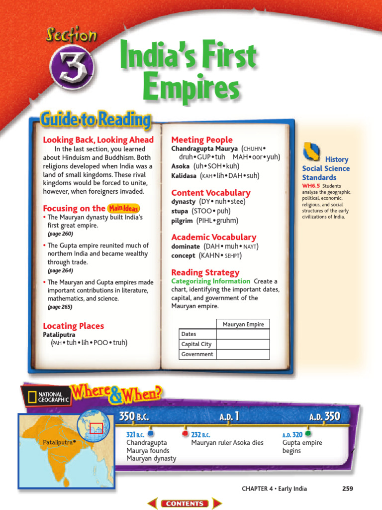 Indias First Empires | PDF | Ashoka | Krishna