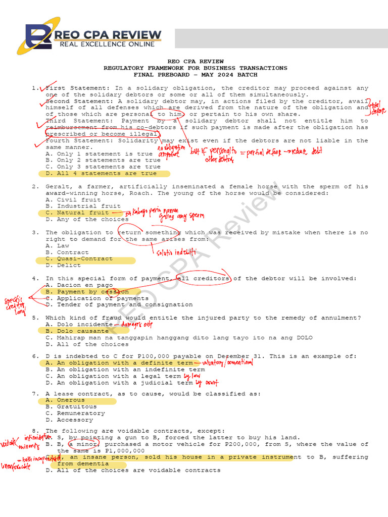 RFBT Final Pre-board | PDF | Securities (Finance) | Partnership