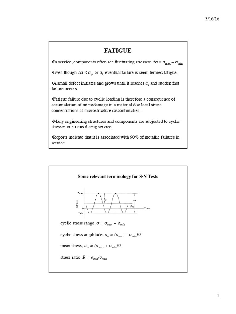 Fatigue Analysis for Engineers | PDF | Fracture | Fatigue (Material)