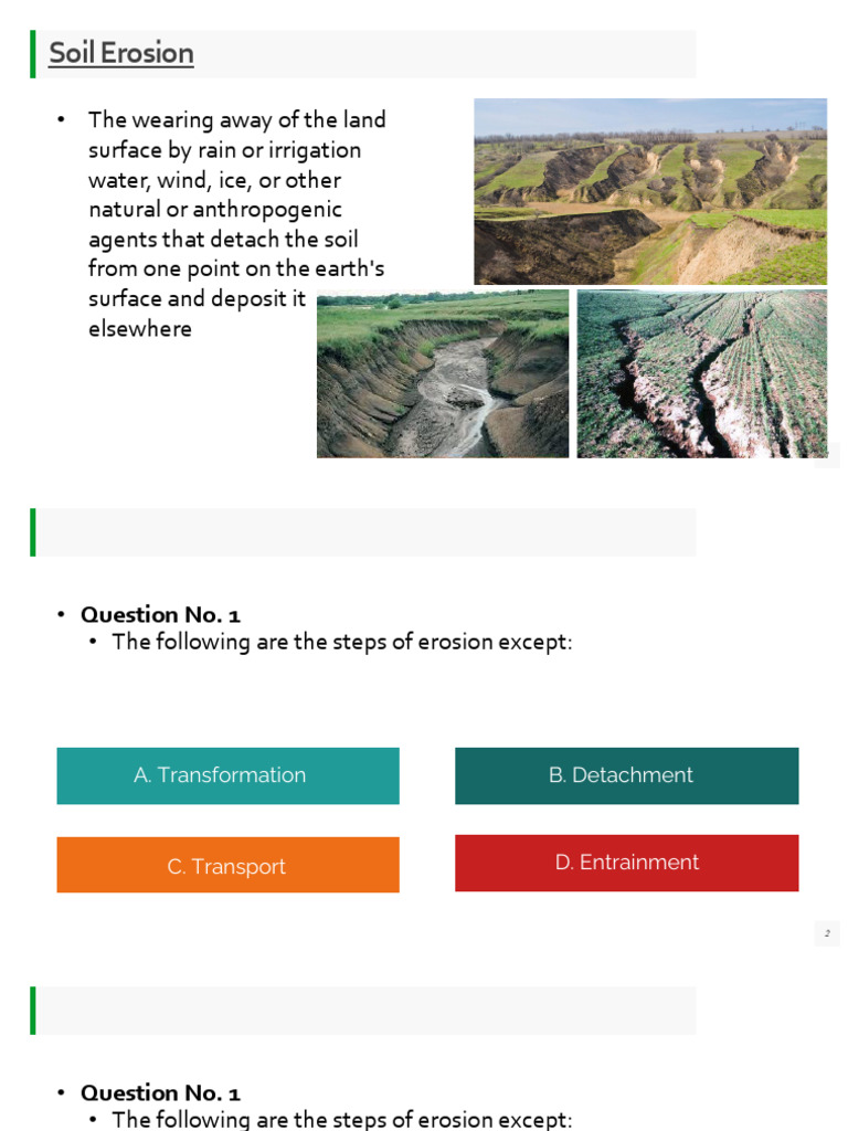 Understanding Soil Erosion: Causes & Effects | PDF | Erosion | Tillage