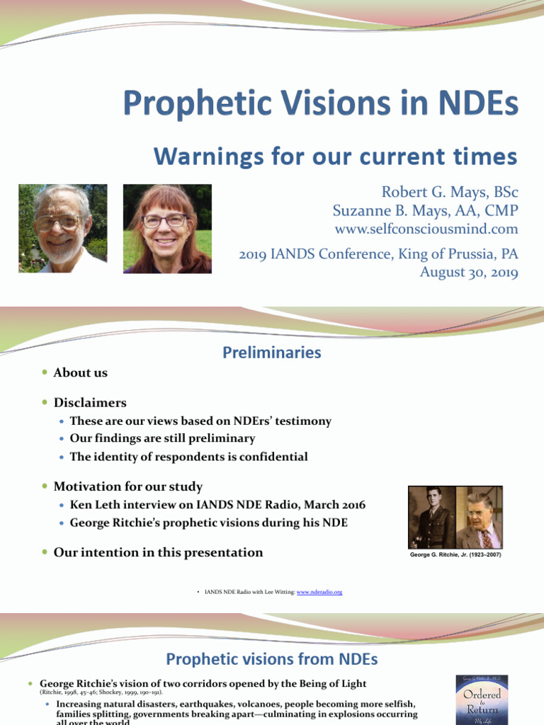 Prophetic Visions in NDEs - Warnings For Our Current Times | PDF ...