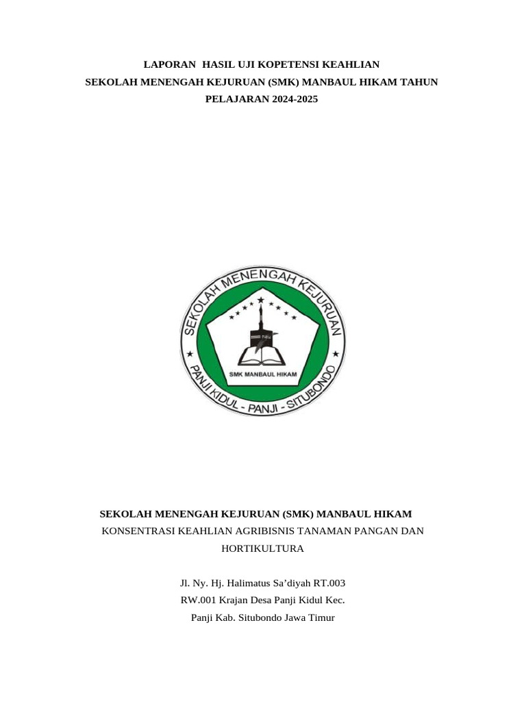 Laporan Ukk 24-25 | PDF