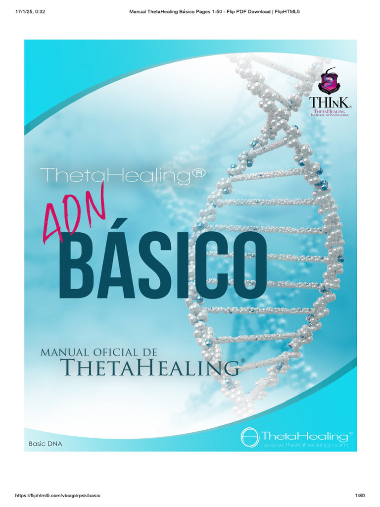 Manual ThetaHealing Básico Pages 1-50 - Flip PDF Download _ FlipHTML5 ...