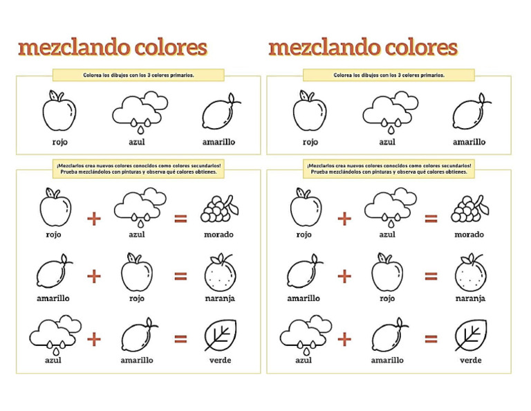 Mezclando colores | PDF Mezclando colores | PDF