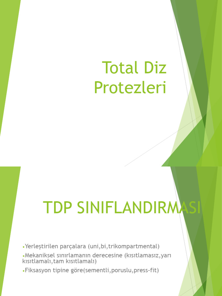 TDP SINIFLANDIRMASI | PDF