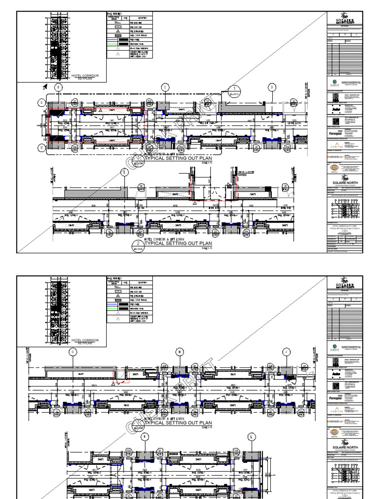 L8 Hotel Corridor - L8 - General Floor Plans | PDF | Makati