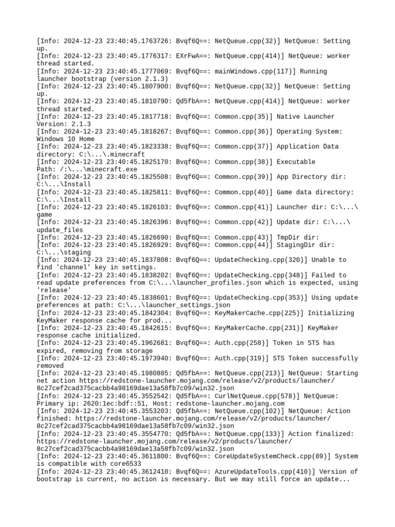 Launcher Log9 | PDF | Operating System Technology | Microsoft Windows