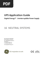 IEEE UPS Neutral & Earthing | PDF | Fuse (Electrical) | Transformer
