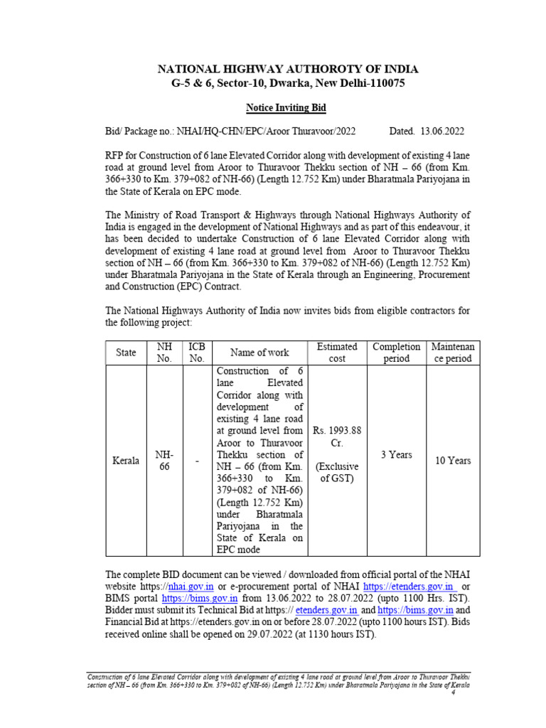 NIT | PDF | Road Transport | Transport Infrastructure