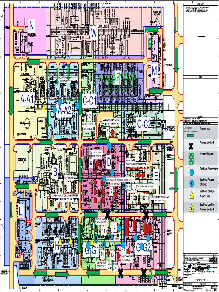 PLOT PLAN | PDF | Gases | Chemical Industry