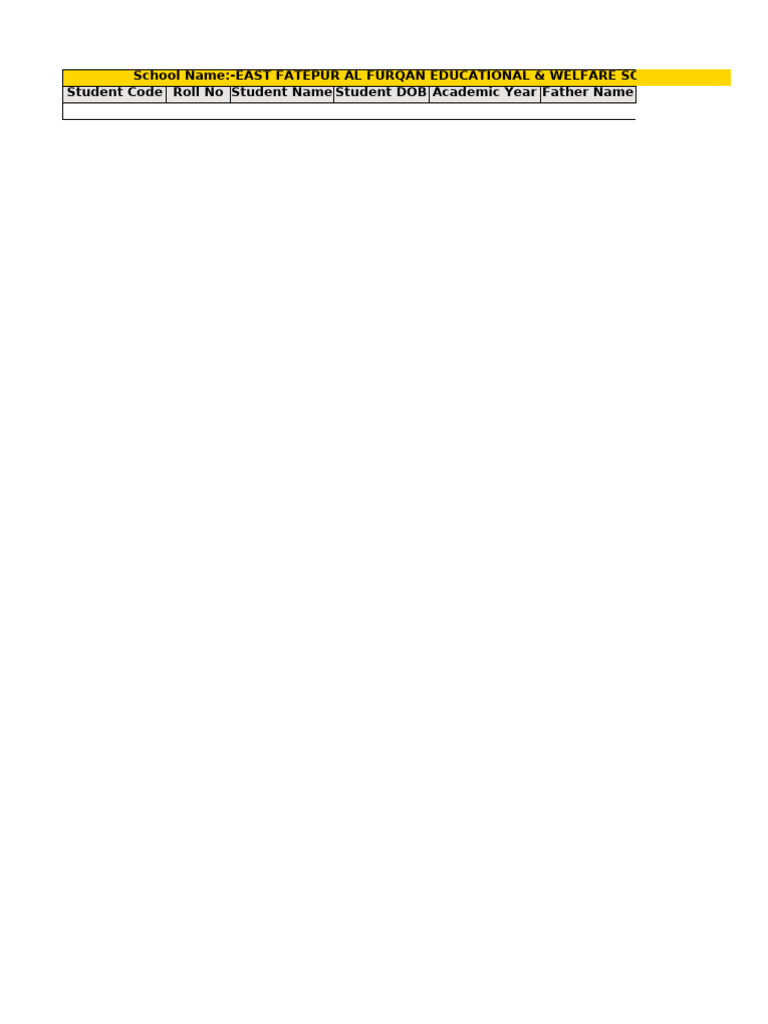 Class Section Wise Student Details1736161550 | PDF