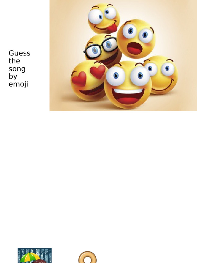 Guess The Song by Emoji | PDF