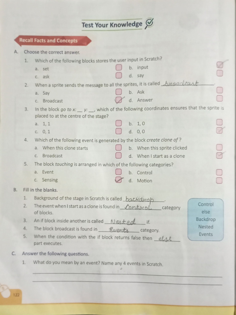 Chapter 9 Computer Book Work | PDF