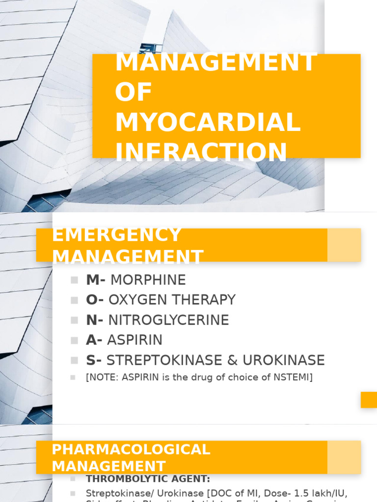 Myocardial Infraction | PDF