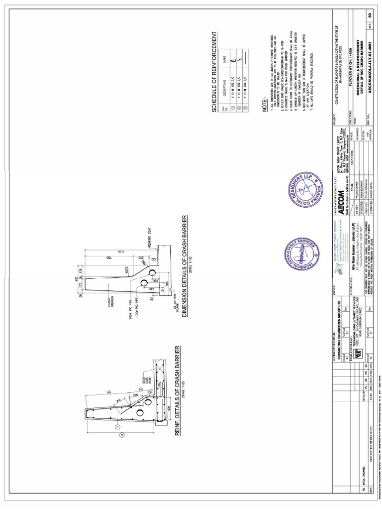 Crash Barrier - Friction Slab | PDF