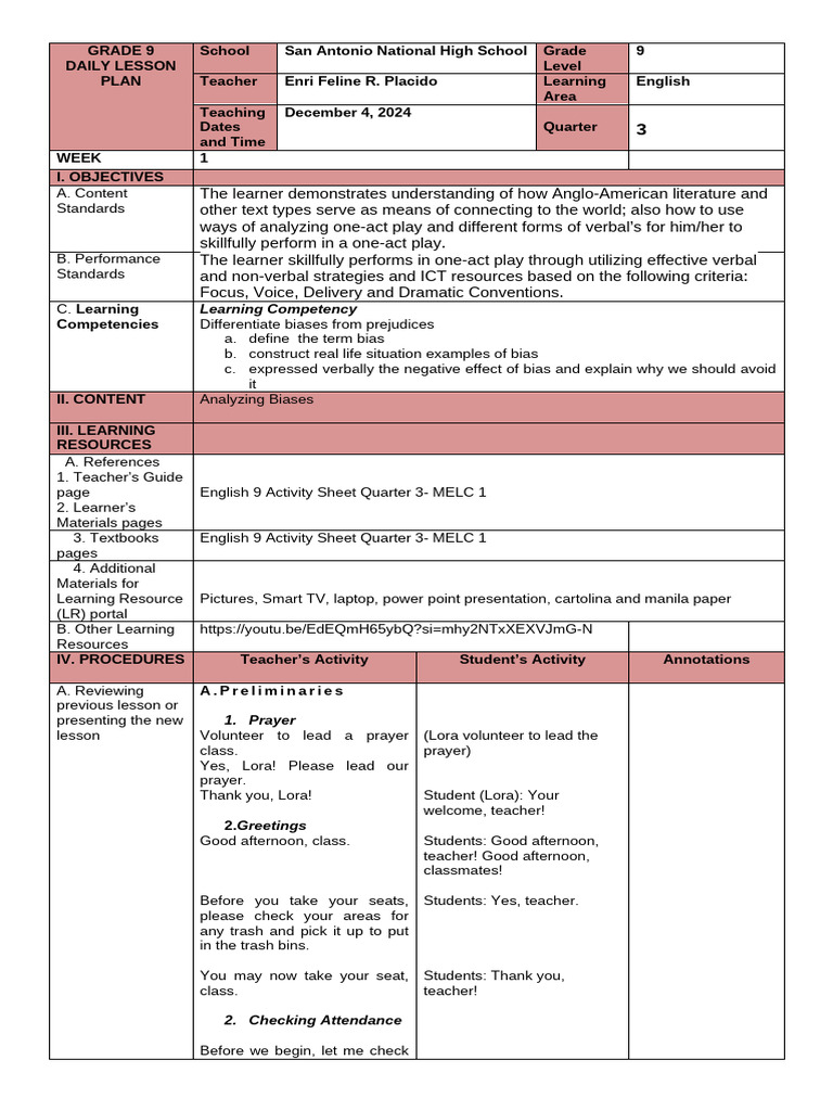 DLP 1 Biases | PDF | Bias | Learning