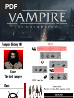 Revised Blood Potency Table for VTM | PDF | Vampires | Tabletop Games