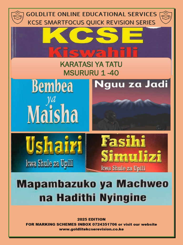 Kis Pp3 Quick Revision Series 2025_250129_082649 | PDF