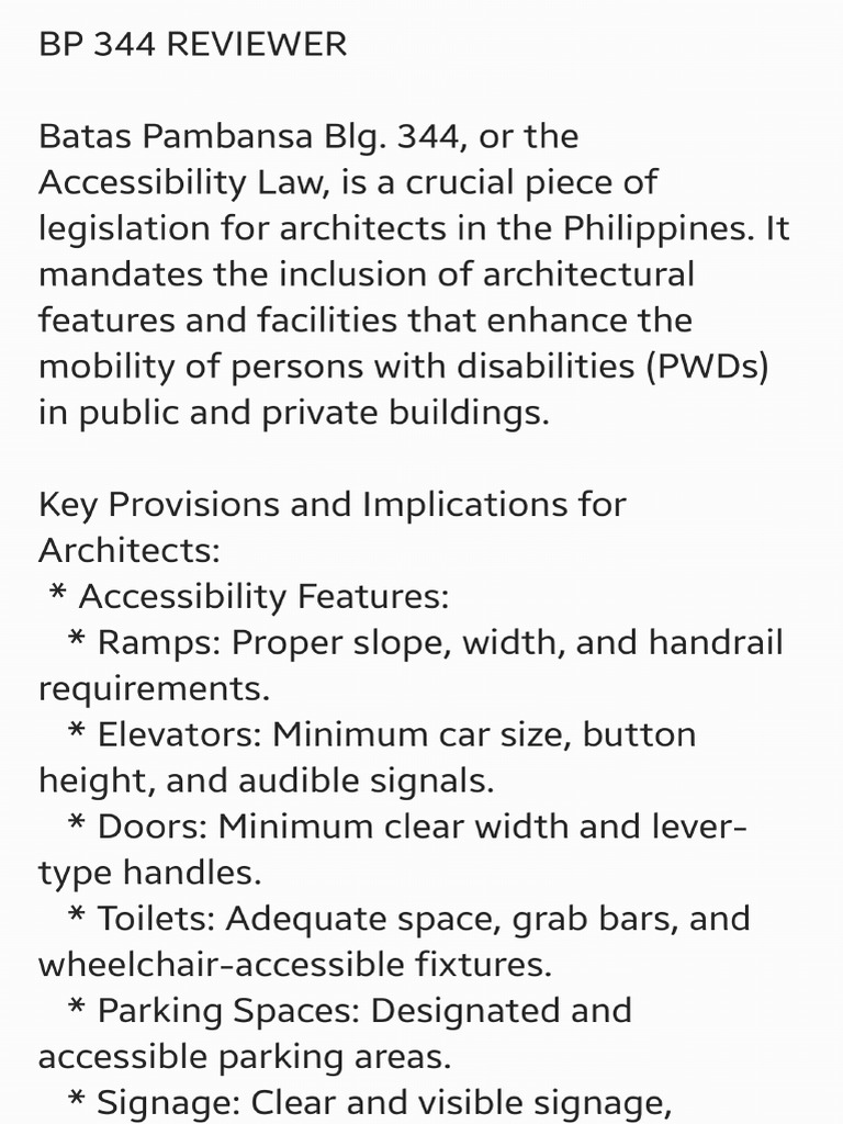 BP 344 Reviewer 2024 | PDF