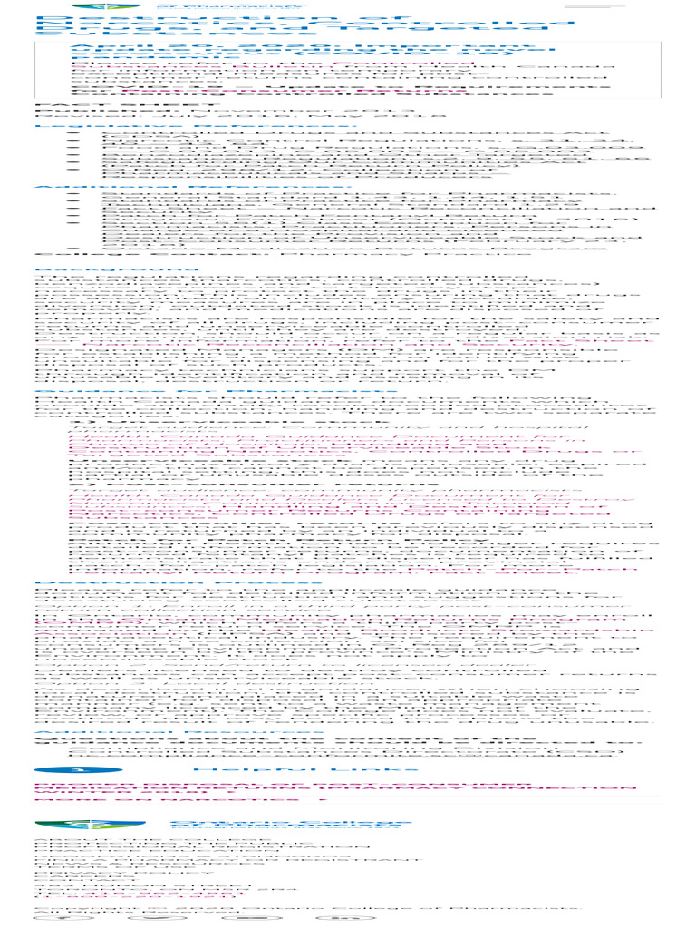 Destruction of Narcotics, Controlled Drugs, and Targeted Substances ...