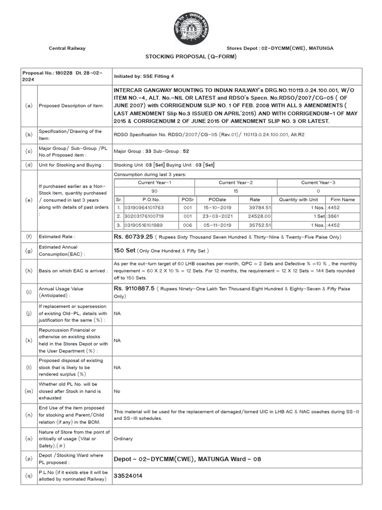Intercar Gangway Vestibule Rubber | PDF | Railway Companies | Rolling Stock