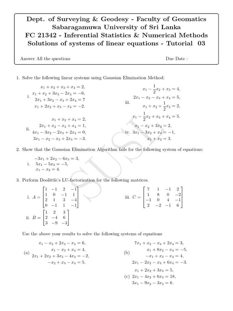 Numerical Methods-Tute 1 | PDF | Algorithms And Data Structures | Mathematics Of Computing