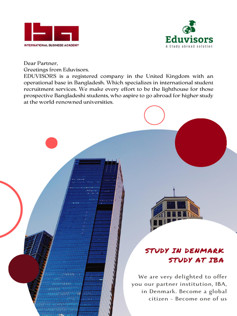 IBA Denmark Factsheet (4) | PDF | Bachelor's Degree | Bachelor Of Science