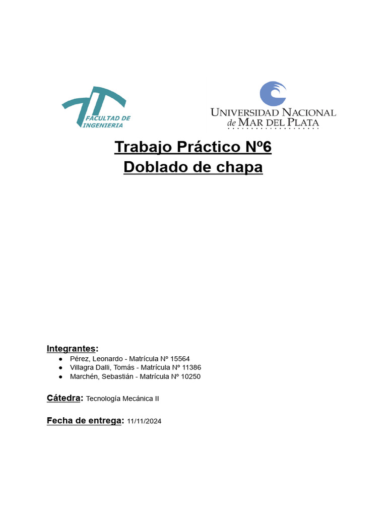 Doblado de Chapa: Cálculos y Métodos | PDF | Ingeniería mecánica | Rieles