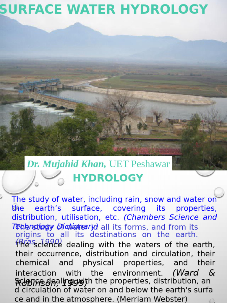 1-2-Hydrologic Cycle | PDF | Hydrology | Drainage Basin