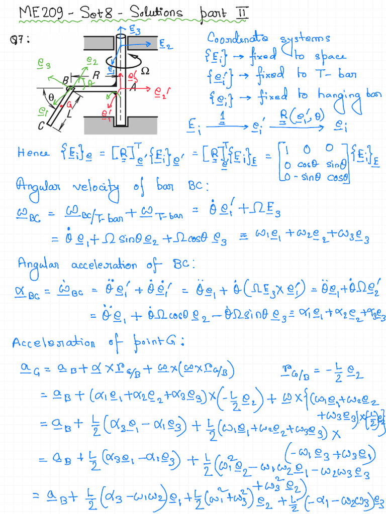 ME209 ProblemSet8 | PDF