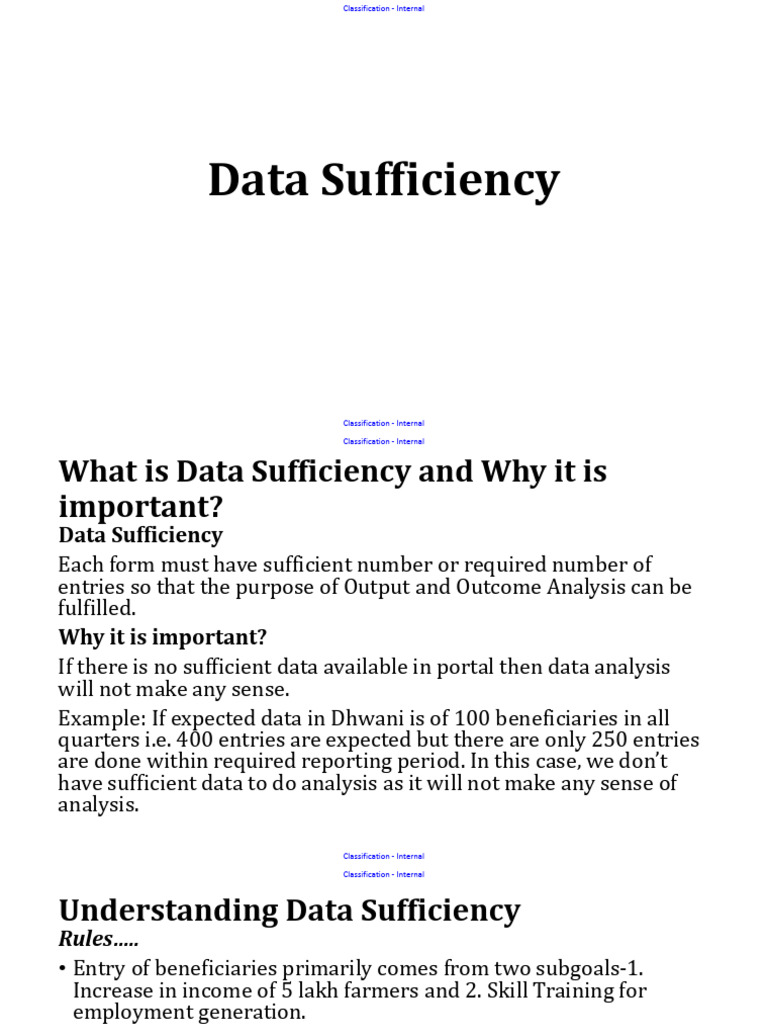Data Sufficiency (2) | PDF | Economies