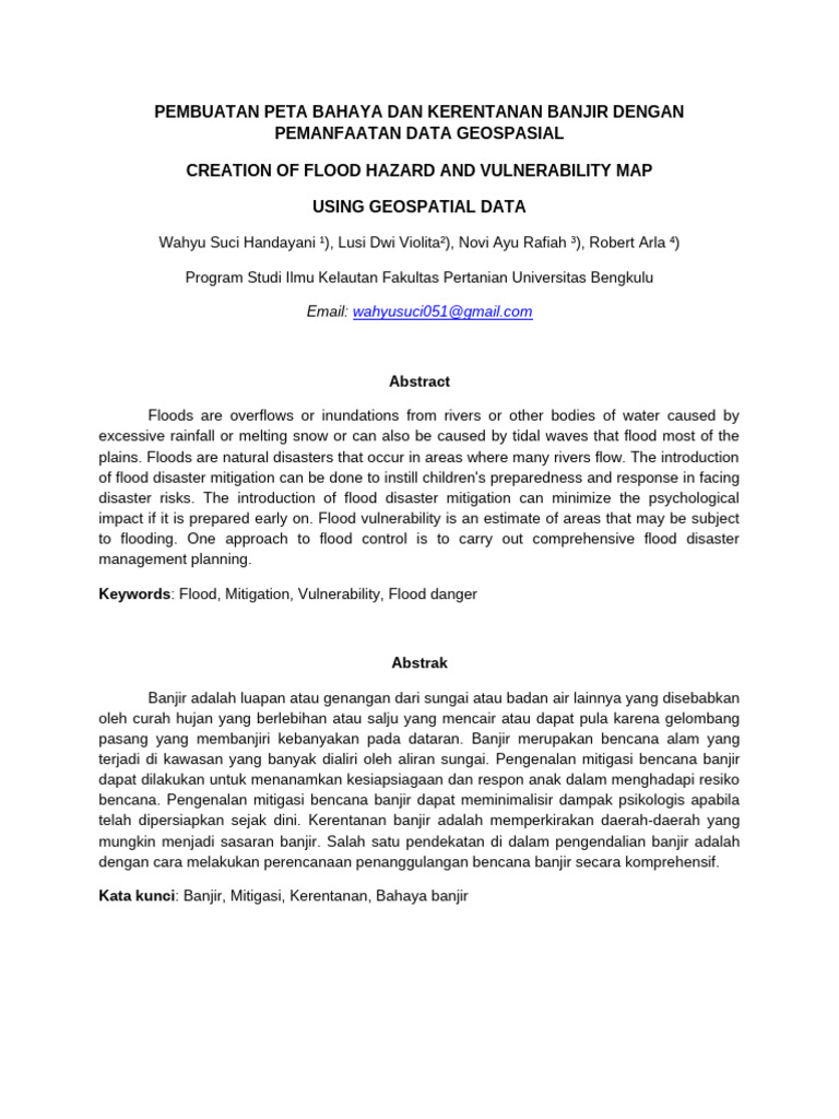 Laprak Mitigasi 1 | PDF