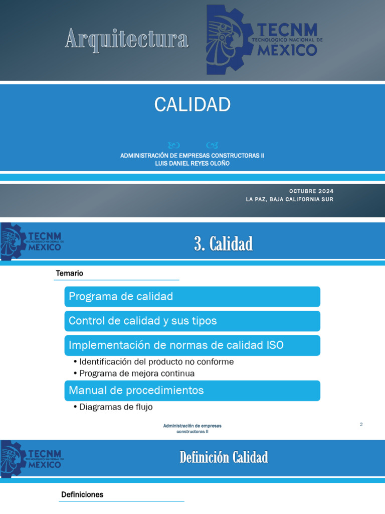 Calidad en Empresas Constructoras | PDF | Calidad (comercial) | Gestión de la calidad