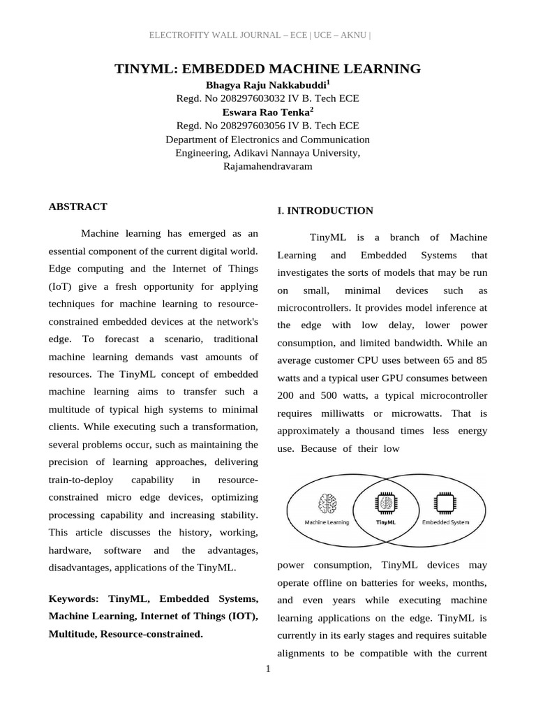 wall journal | PDF | Internet Of Things | Machine Learning