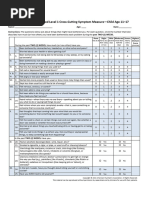 Child PTSD Symptom Scale For DMS-V CPSS-V SR | PDF | Psychology ...