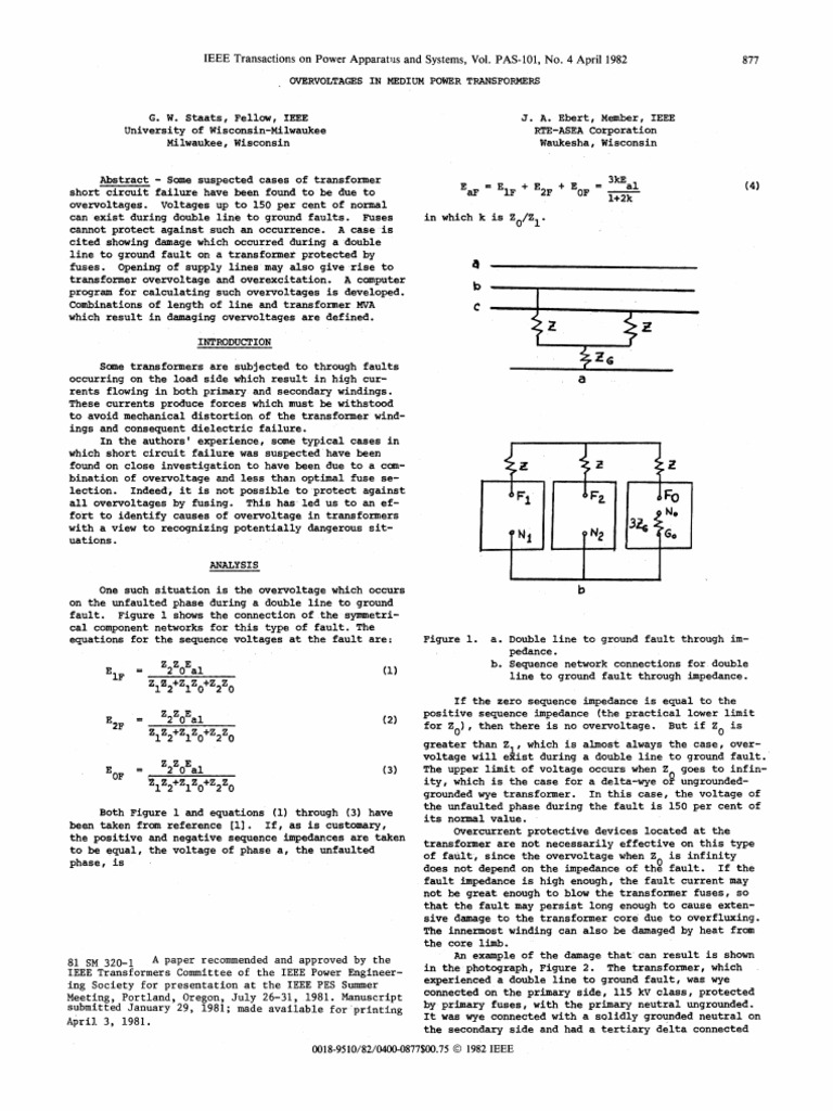 Research Paper 1 | PDF | Transformer | Electrical Impedance