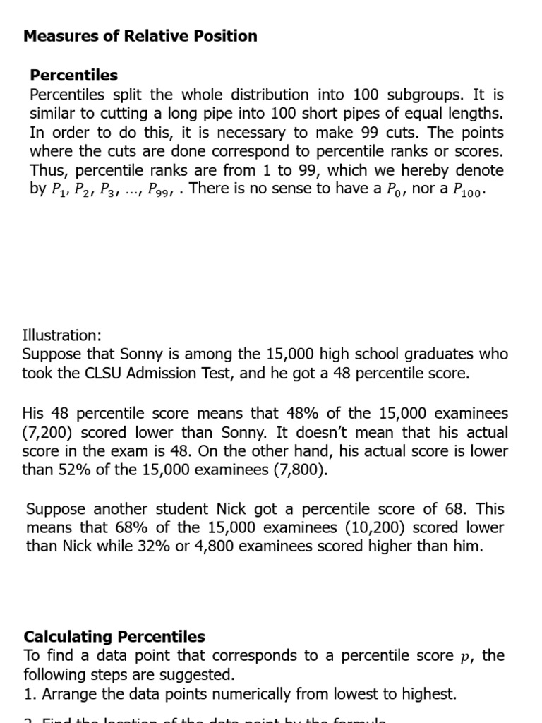 Measures-of-Relative-Position | PDF
