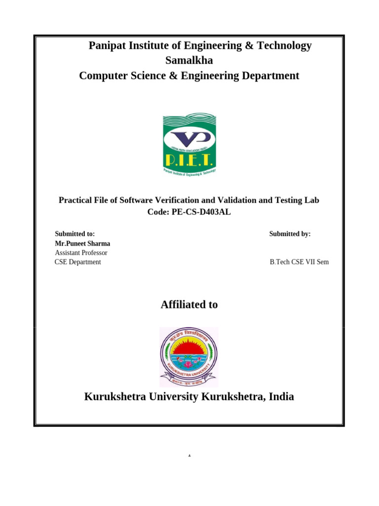 CSE SVVT FILE B SECTION | PDF | Software Prototyping | Databases