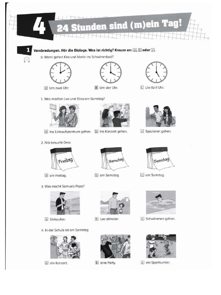 Klasse A1 Test 4 | PDF