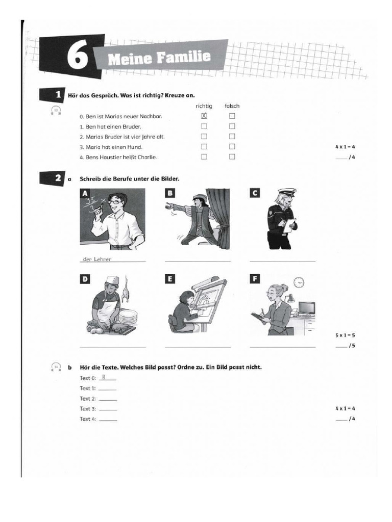 Klasse A1 Test 6 | PDF