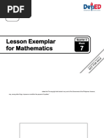 DLL Matatag - Mathematics 1 - Q2 - W7 | PDF | Curriculum | Learning